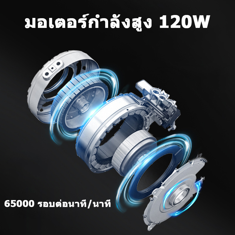 PHILIPS เครื่องดูดฝุ่น เครื่องดูดฝุ่นในรถยนต์ เครื่องดูดฝุ่นในบ้าน เครื่องดูดฝุ่นไร้สาย 12000Pa ...