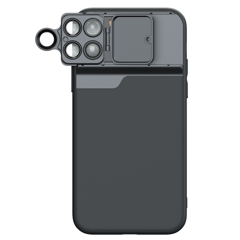 For iphone 11 lenses 5in1 Phone Lenses 2X ephoto Lens Fisheye 10X 20X ...