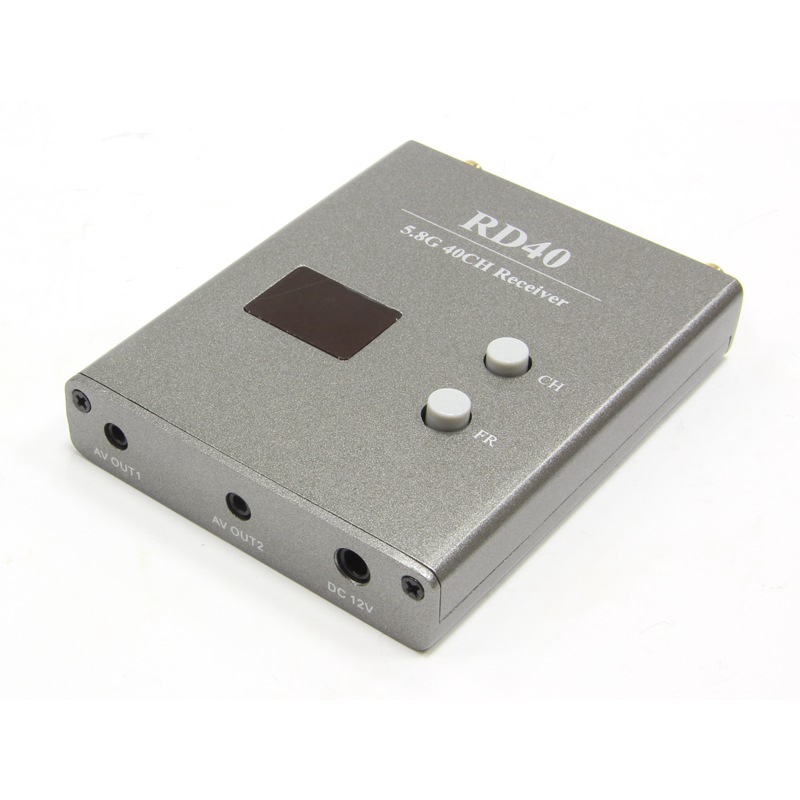 FPV 5.8 GHz 40CH RD40 Raceband Dual Diversity Receiver with AV and ...