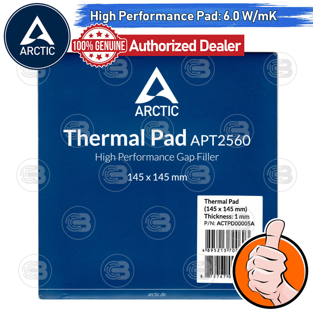 [CoolBlasterThai] Arctic Thermal Pad 145x145 mm./1.0 mm.6.0 W/mK ...
