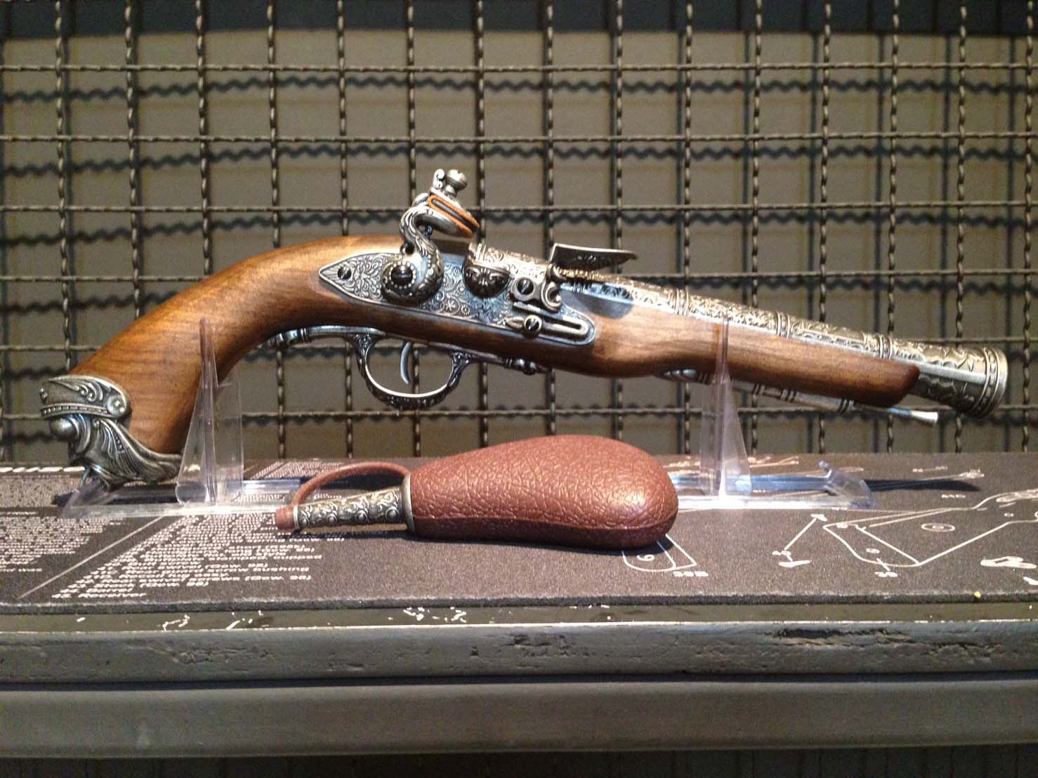 Airsoft Flintlock 1851 ปืนคาบศิลาโบราณ ยุคโจรสลัด แจ็ค สแปรว์โรล์ว ระบบ ...