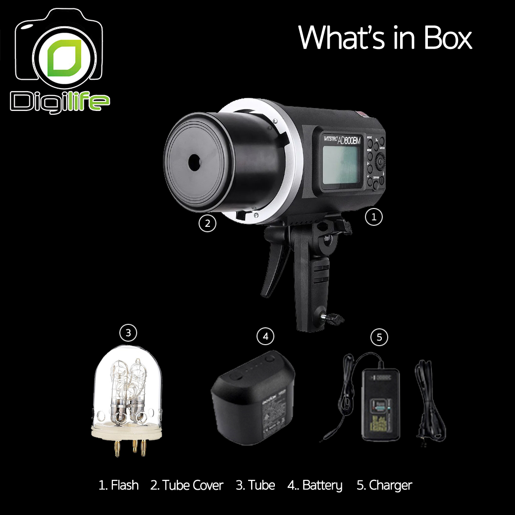 Godox Flash AD600BM M HSS Bowen Mount - รับประกันศูนย์ Godox Thailand 3 ...