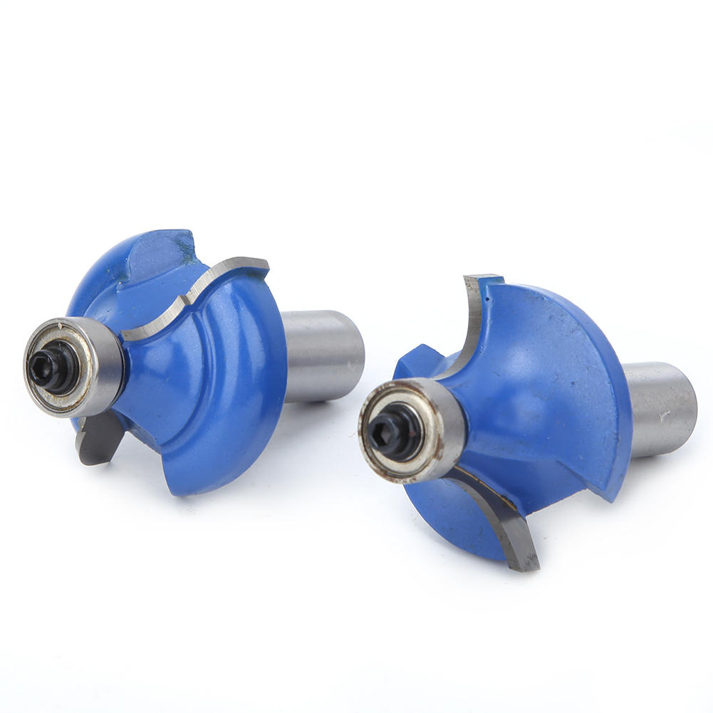 【ราคาถูกคุณภาพดี】2pcs 1/2in Shank Radius Woodworking Round Over Beading ...