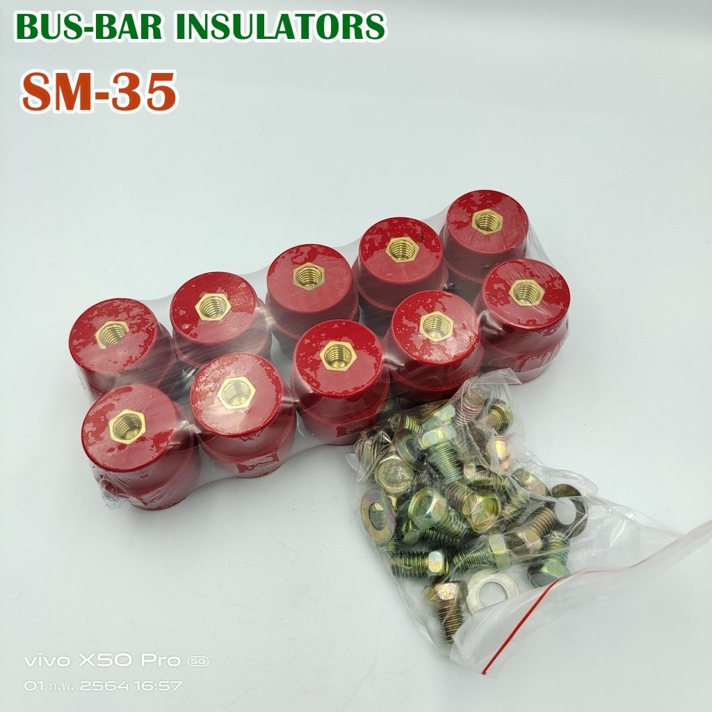 50 ชิ้น/เซ็ตสกรูสีดำ Insulators รั้วไฟฟ้าอุปกรณ์เสริมสำหรับไม้ Post - I Computer Store - ThaiPick