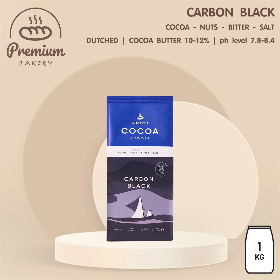 deZaan | Cocoa Powder Carbon Black (10-12 % Fat) | Lazada.co.th
