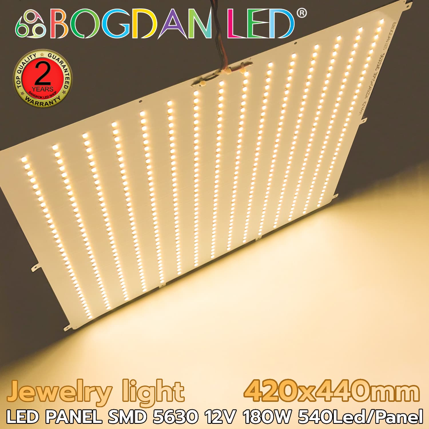 LED PANEL Jewelry Light K-AA5630 540LED 180W DC-12V IP20 BOGDAN LED ...