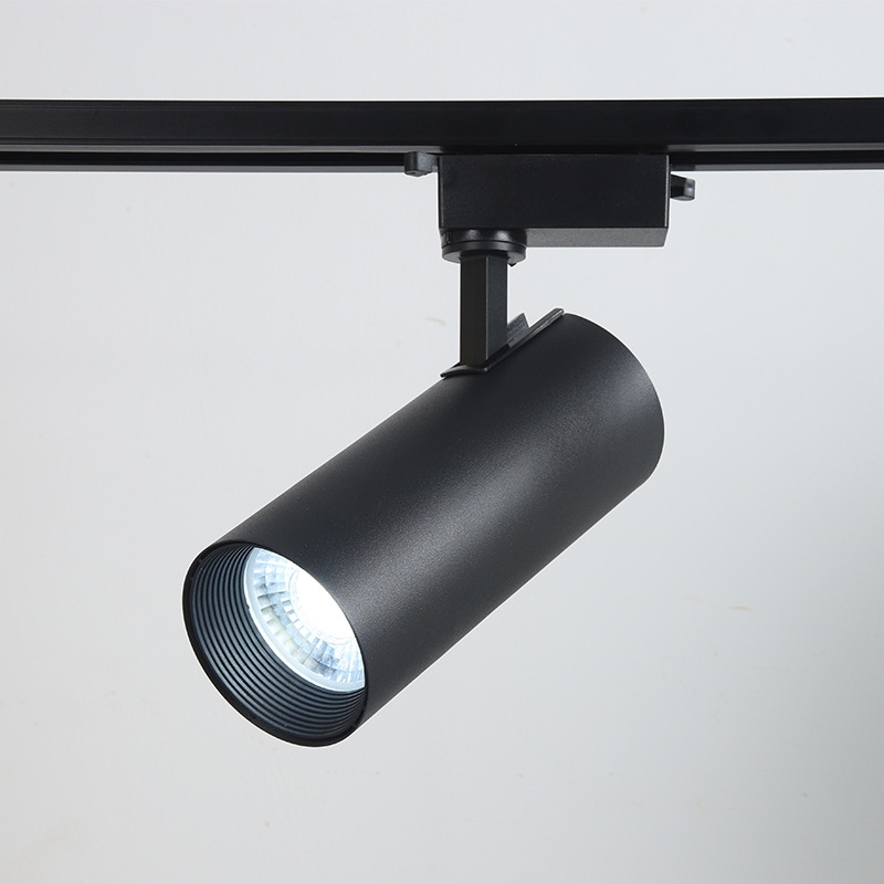 LED track light boom spotlight NVC surface mounted gallery track light ...