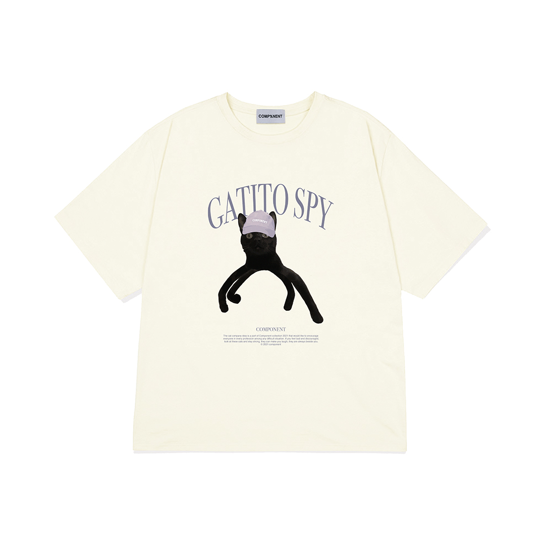 GATITO SPY T-SHIRT - CAPPUCCINO FOAM | Lazada.co.th