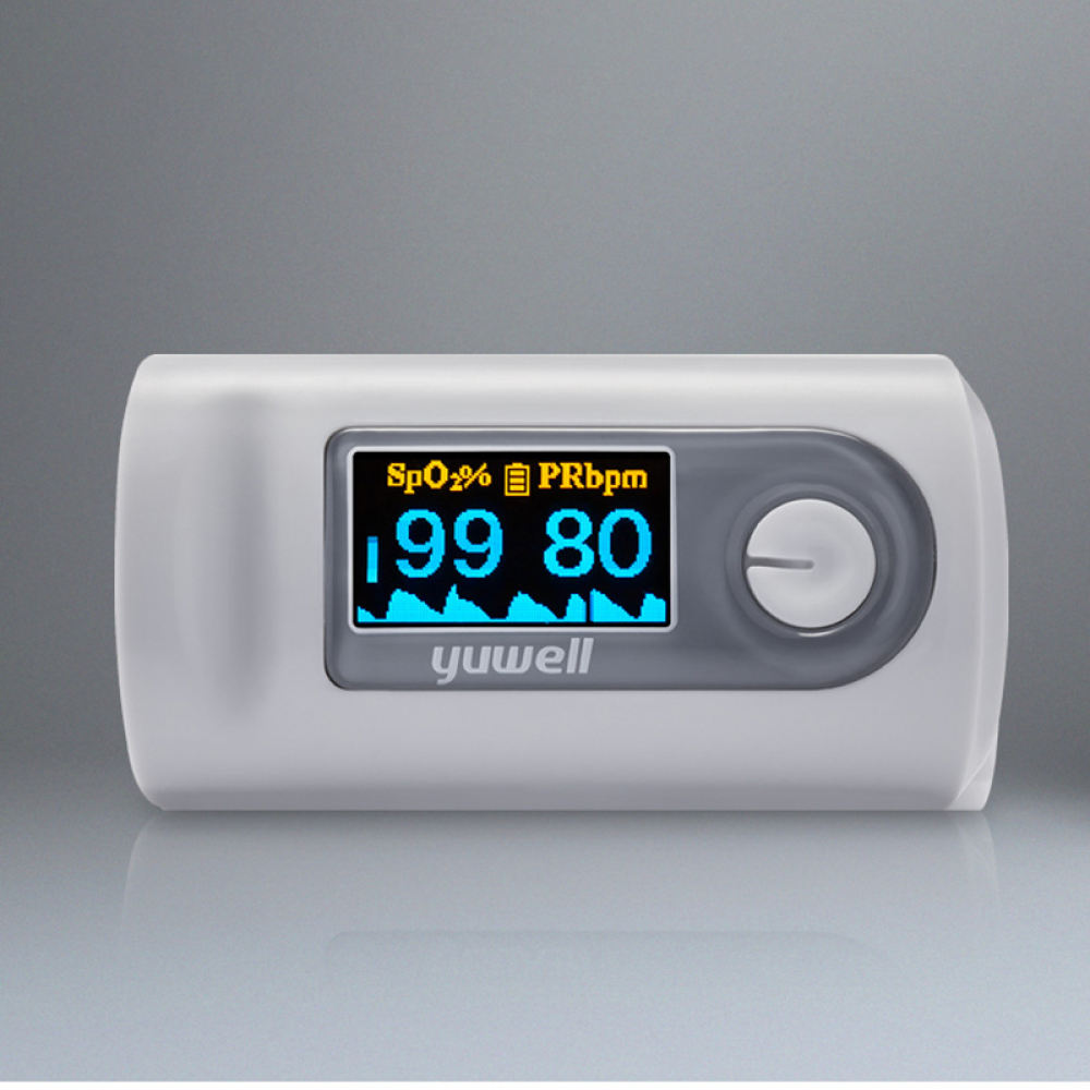 เครื่องวัด Oxygen เครื่องวัดออกซิเจน มีการรับประกัน Yuwell Yx301 ...