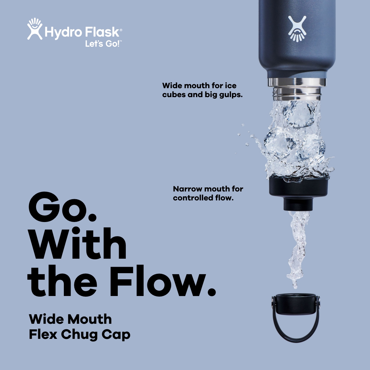 HYDRO FLASK WIDE MOUTH FLEX CHUG CAP ฝาจุก สำหรับ กระบอกปากกว้าง ...