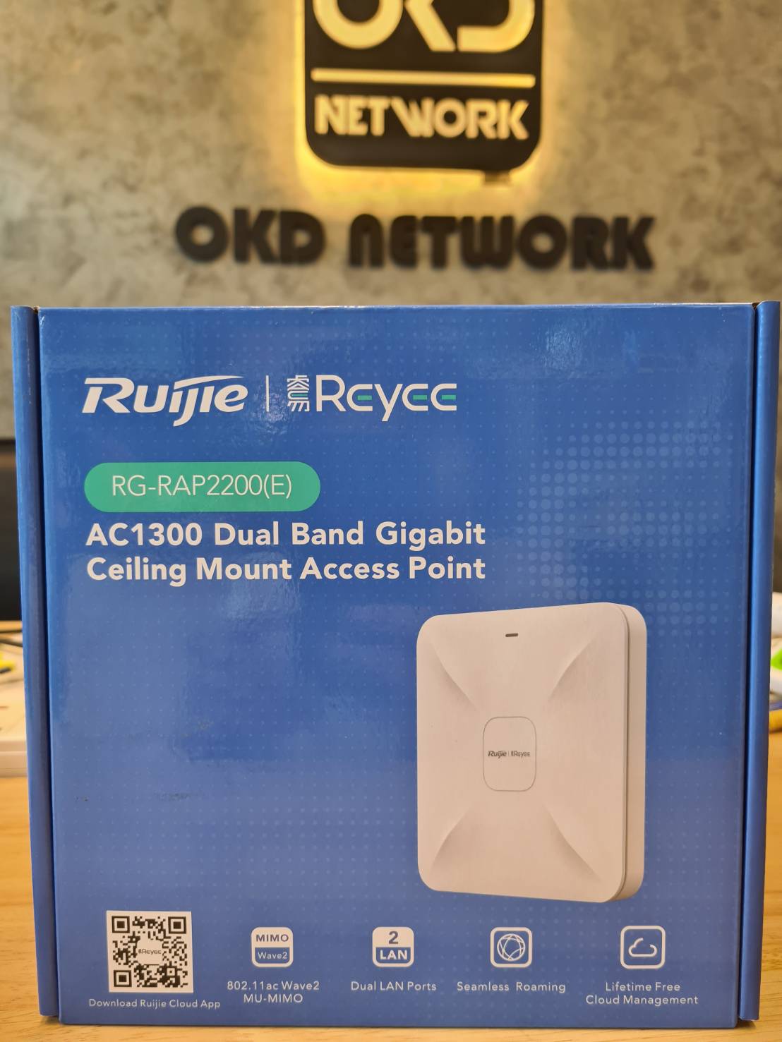 Ruijie Reyee RG-RAP2200(E) Series AC1300 Dual Band Ceiling Mount Access ...