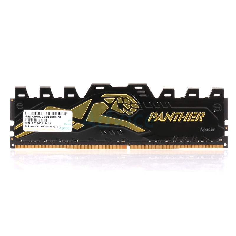 RAM DDR4(2666) 8GB Apacer Panther Golden Advice Online Advice Online ...