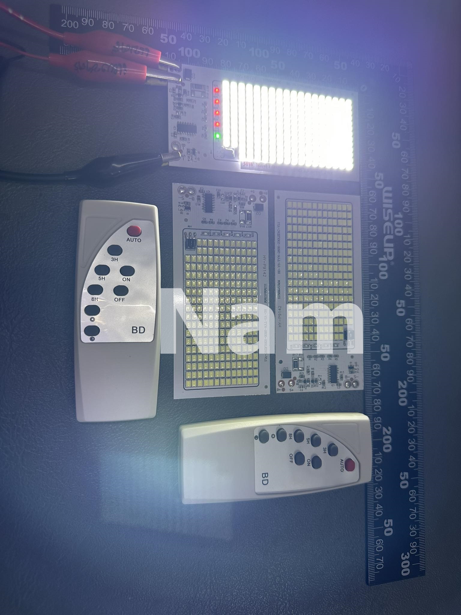 Solar panel SMD solar Board light 3.2V-3.7V with remote control ...