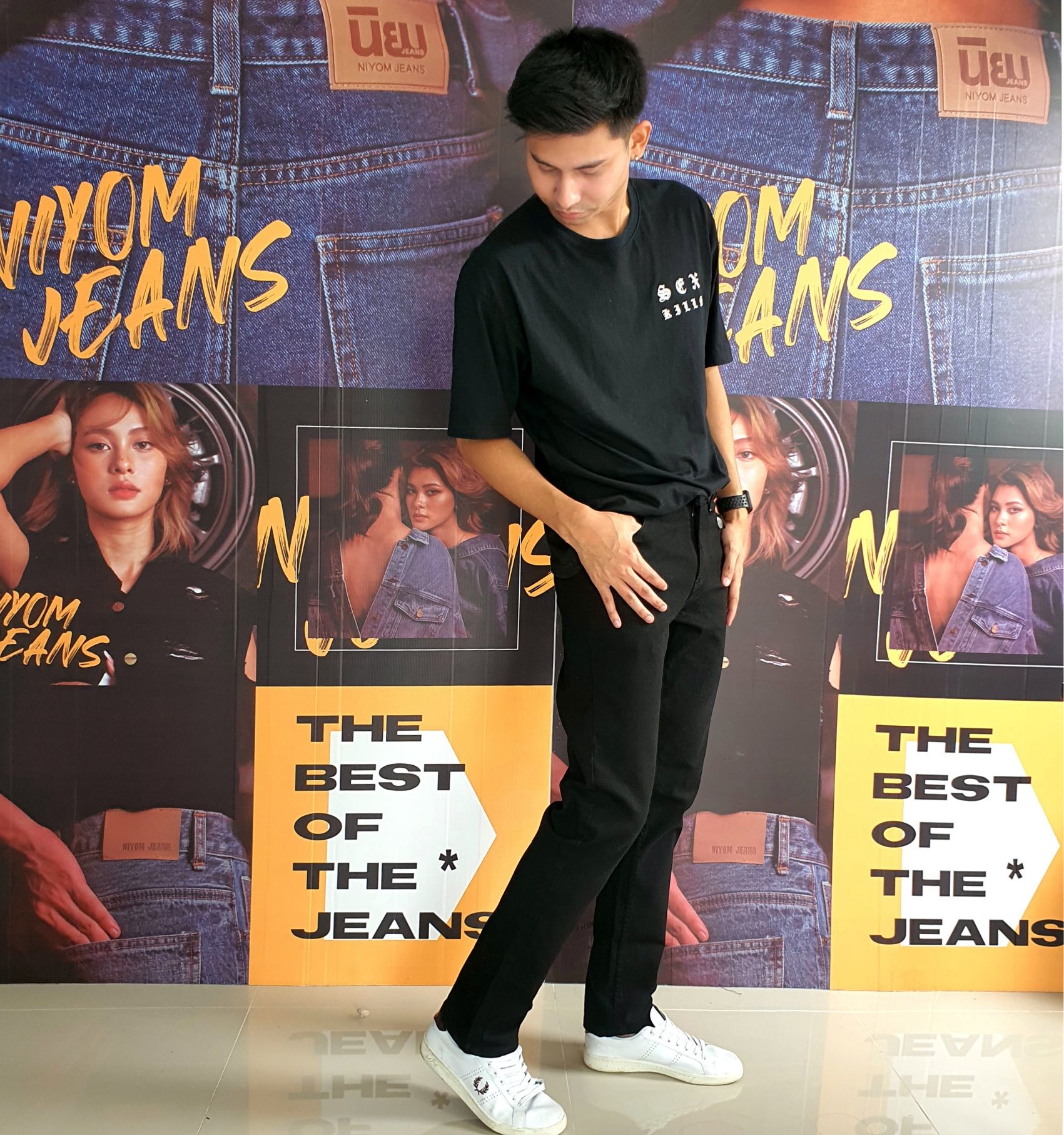 NEW!!Niyom Jeans : รุ่น MB537 collection NYJ 40 mile กางเกงยีนส์ผู้ชาย - Niyom Jeans - ThaiPick