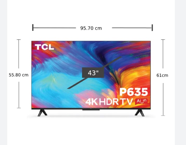 TCL ทีวี UHD LED (43 4K Android) รุ่น 43P635 - เอวีโฮม101 - ThaiPick