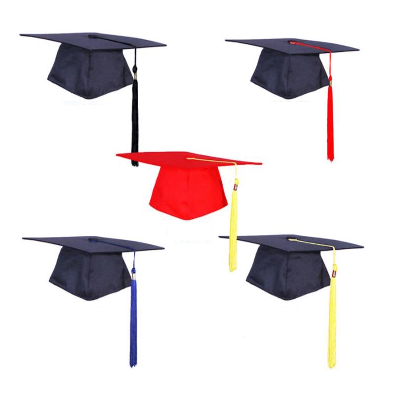 Unisex Adult Matte Graduation Cap with Tassel Adjustable 2020 ...