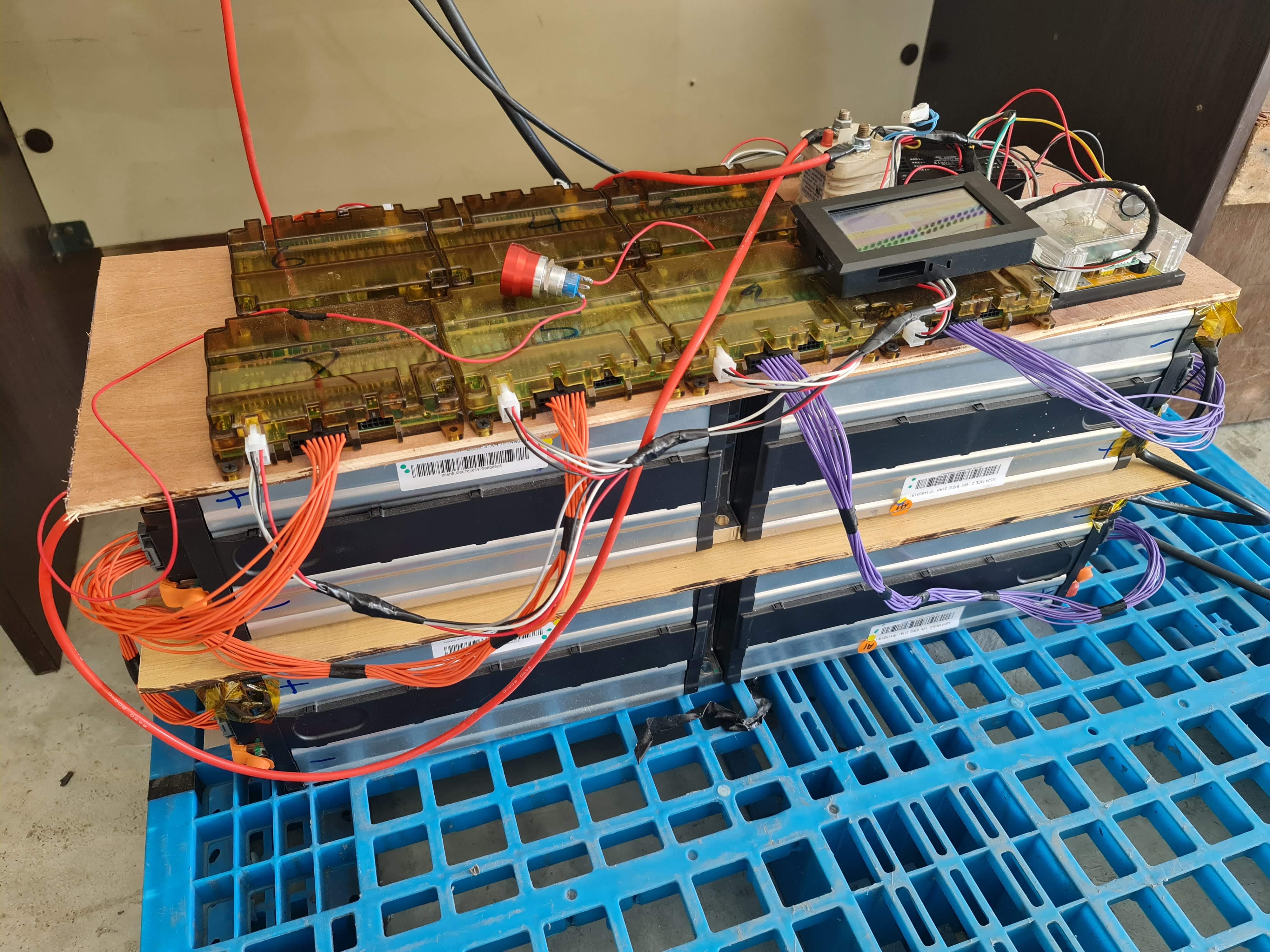 แบตเตอรี่ไฮโวลท์ HV battery สำหรับ hybrid inverter และ รถไฟฟ้า ทำได้ ...