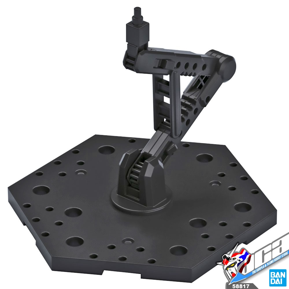BANDAI GUNPLA ACTION BASE 5 BLACK ฐาน ขาตั้ง กันดั้ม กันพลา พลาโม VCA ...