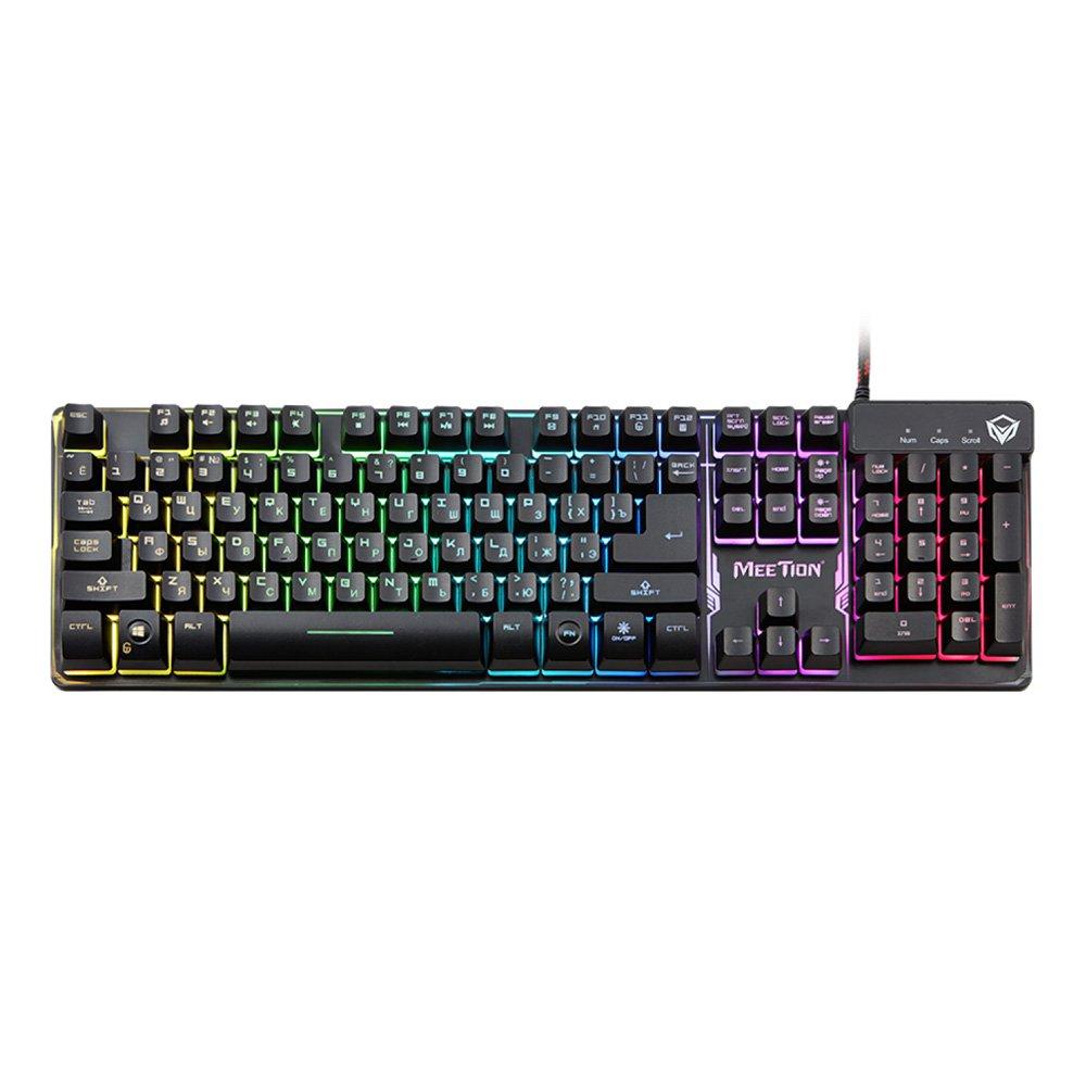 KEYBOARD (คีย์บอร์ด) MEETION MT-K9300 BACKLIT GAMING KEYBOARD (MEMBRANE ...