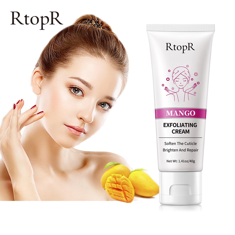 RtopR Facial Exfoliating Cream เจลมะม่วงขัดผิว ฮิตใน Tiktok RtopR Mango ...