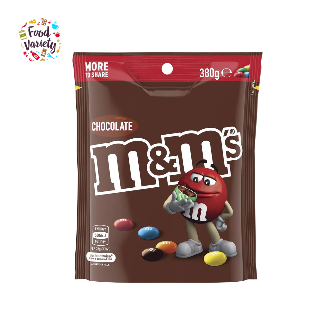 M&M's Chocolate More to Share Pouch Bag 220g เอ็ม แอนด์ เอ็ม ช็อกโกแลต มอร์ ทู แชร์ แบบถุง 220 ...