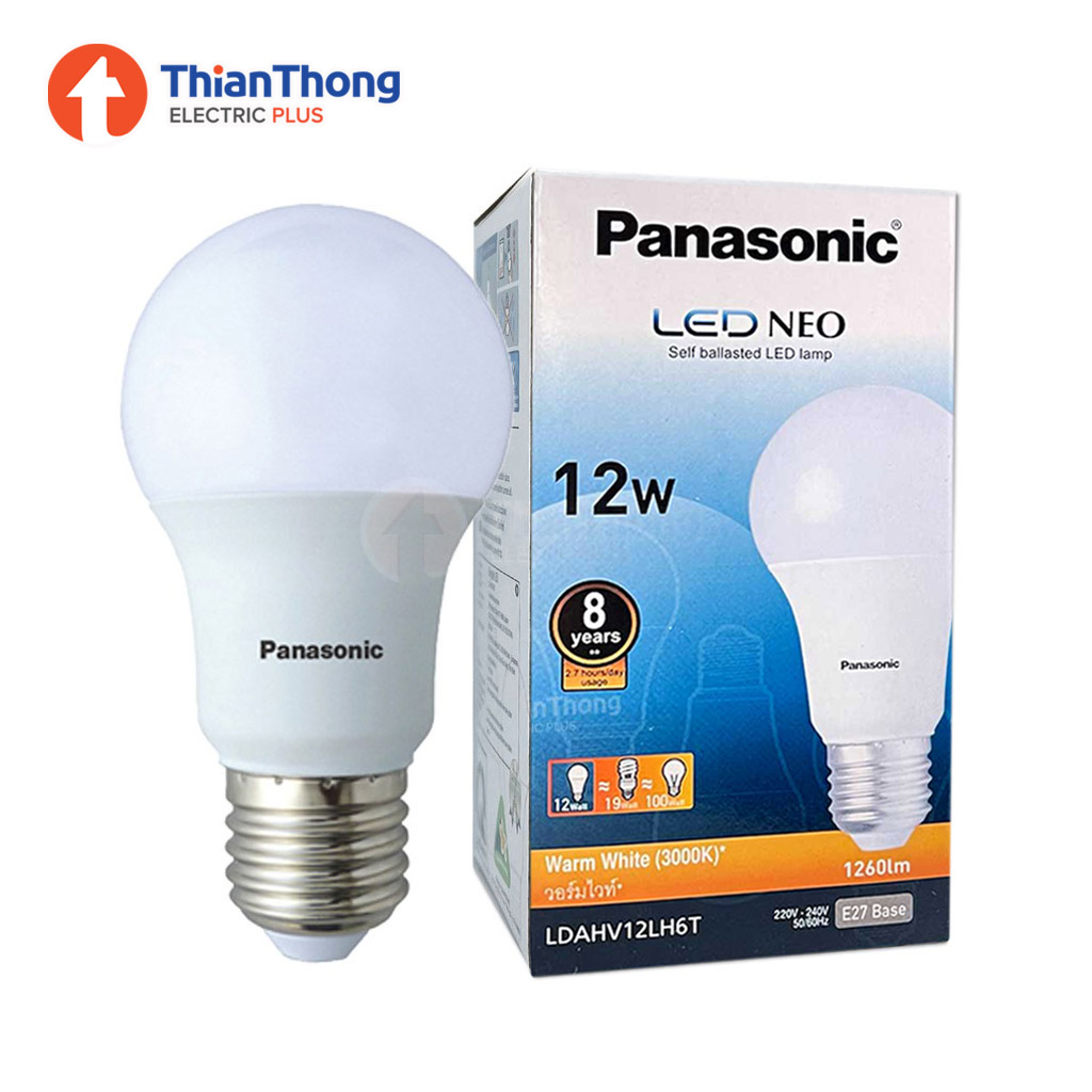 Panasonic หลอดไฟ พานาโซนิค LED Bulb Neo 12W E27 | Lazada.co.th