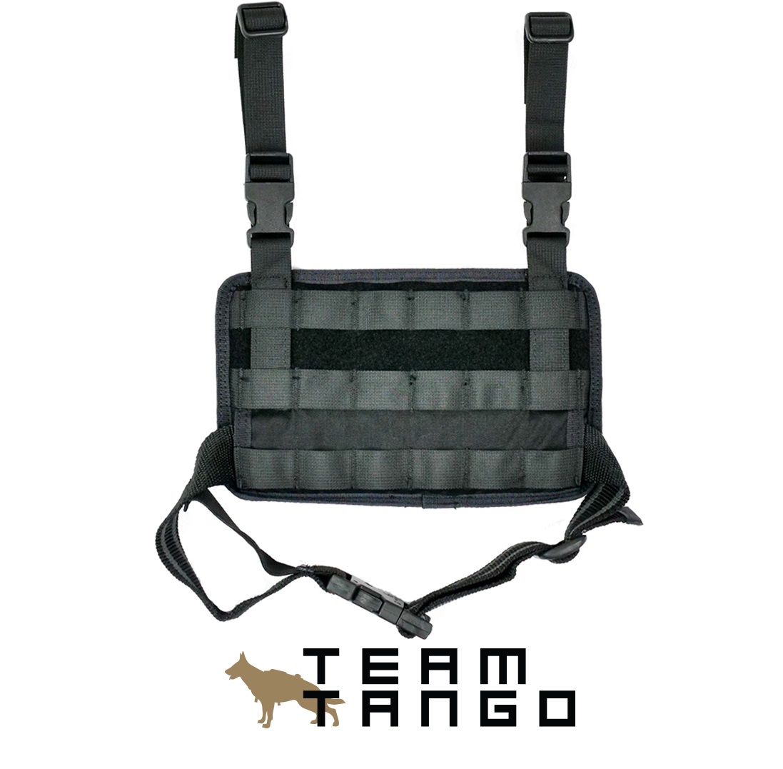 Team Tango Drop Leg Molle แผงสำหรับใส่ตรงต้นขาสำหรับติดตั้งอุปกรณ์ด้วย ...