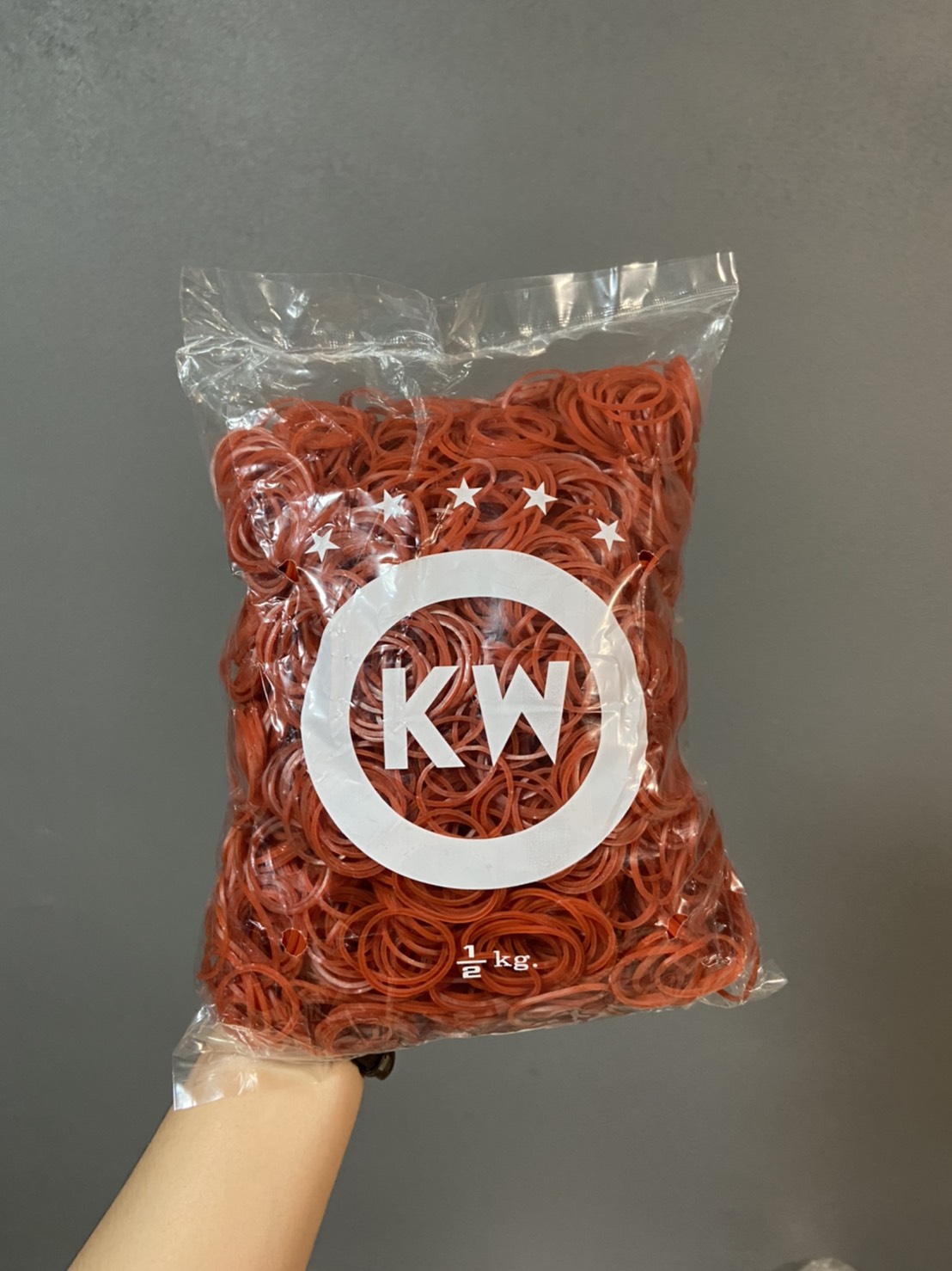 หนังยางวงเล็ก ครึ่งกิโล หนังยางรัดกับข้าว - MG.PACK (2) - ThaiPick