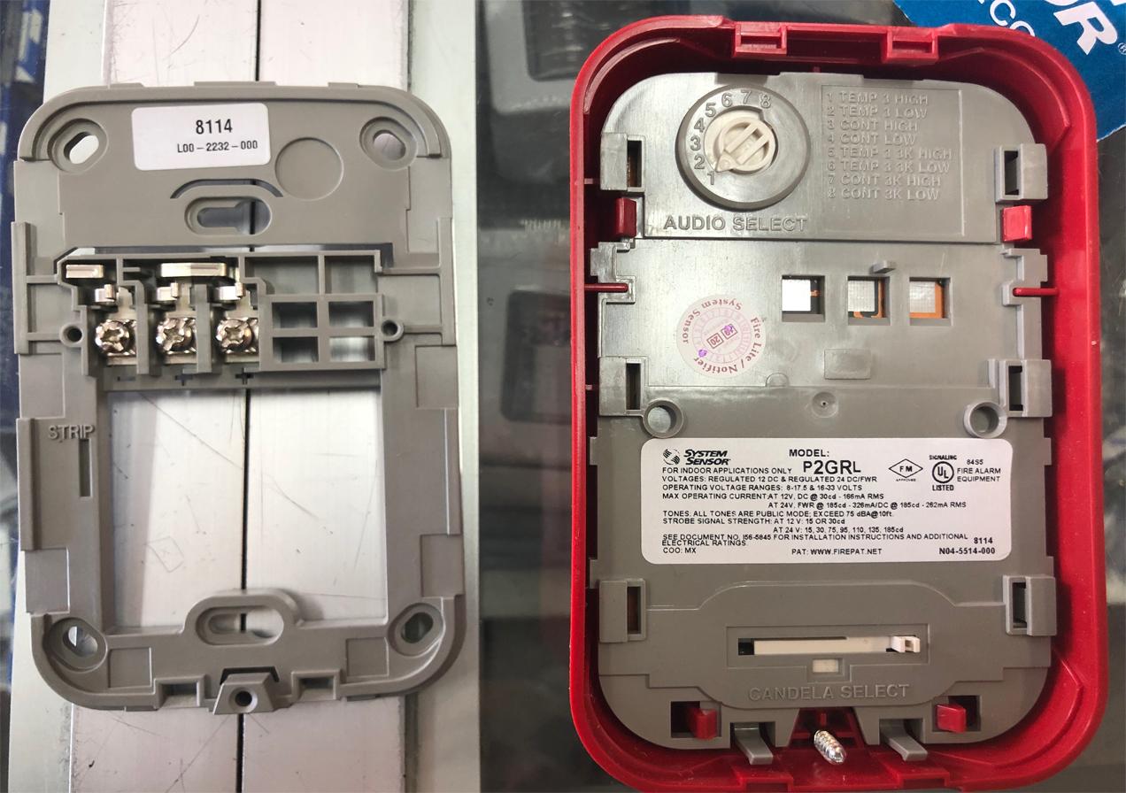 อุปกรณ์ส่งสัญญาณเสียงและแสง รุ่น P2GRL ยี่ห้อ SYSTEMSENSOR - Zong ...