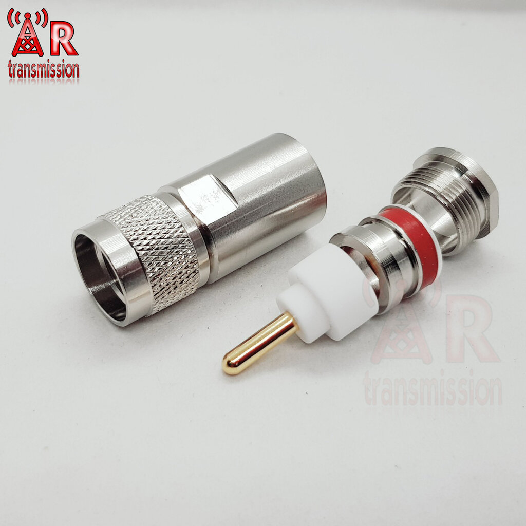 PL259 , UHF Male แบบ Clamp สำหรับสาย 10D-FB 10DFB 10-DFB - AR transmission - ThaiPick