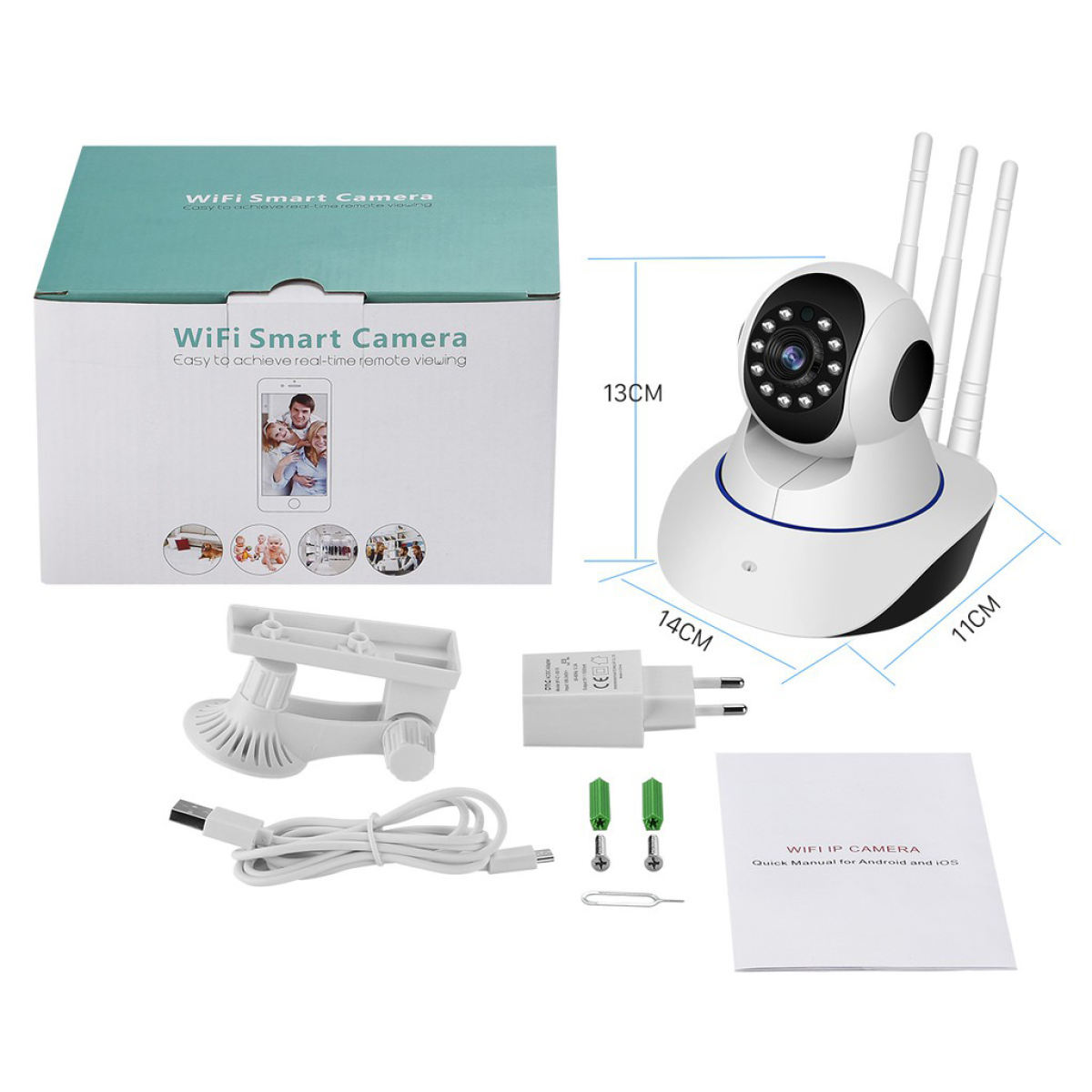 WiFi Smart Camera 2MP | Lazada.co.th