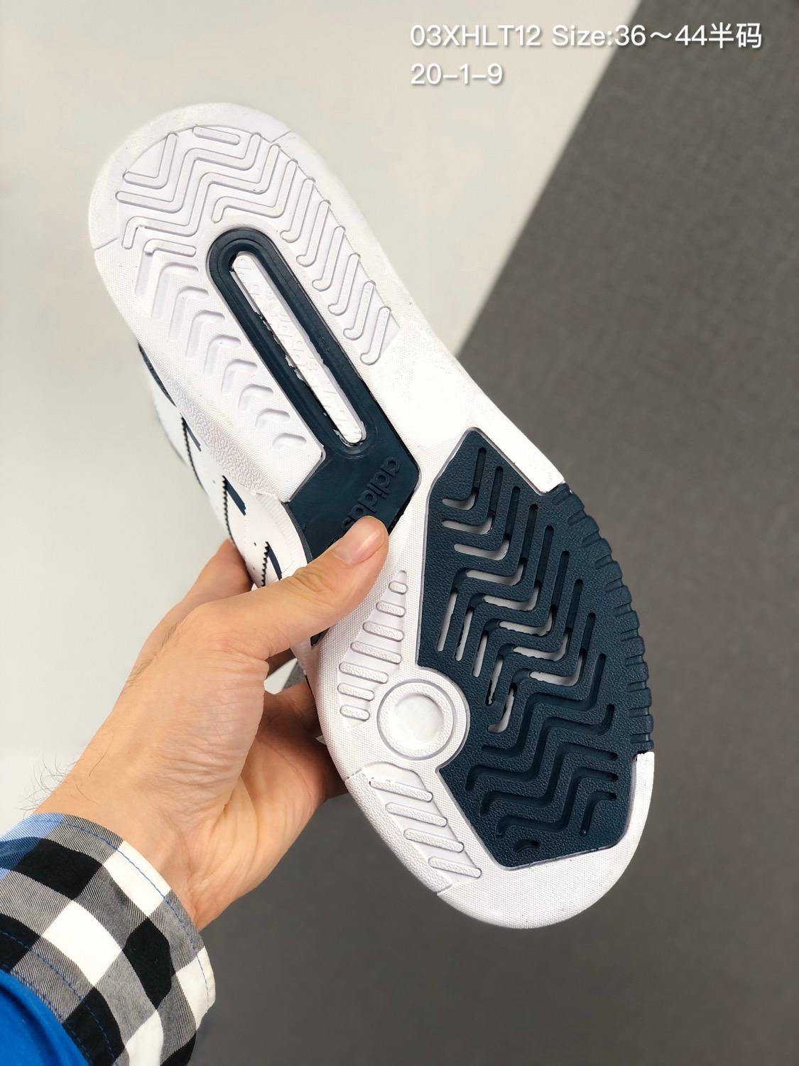 Adidas DROP STEP sneakers white and blue board shoes Couple shoes ...