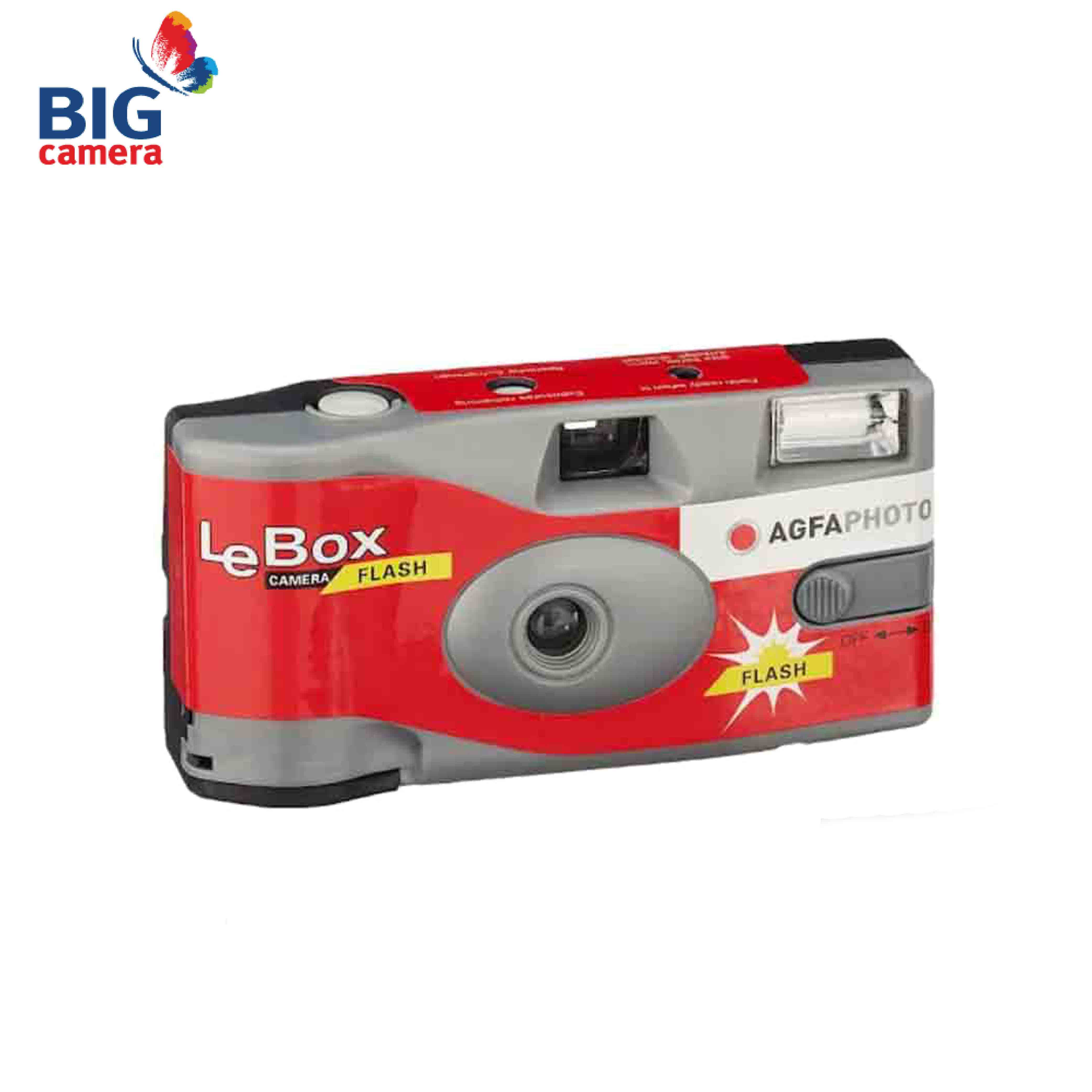 AgfaPhoto LeBox 400/27 Flash Single Use Camera [กล้องใช้แล้วทิ้ง] - Big ...