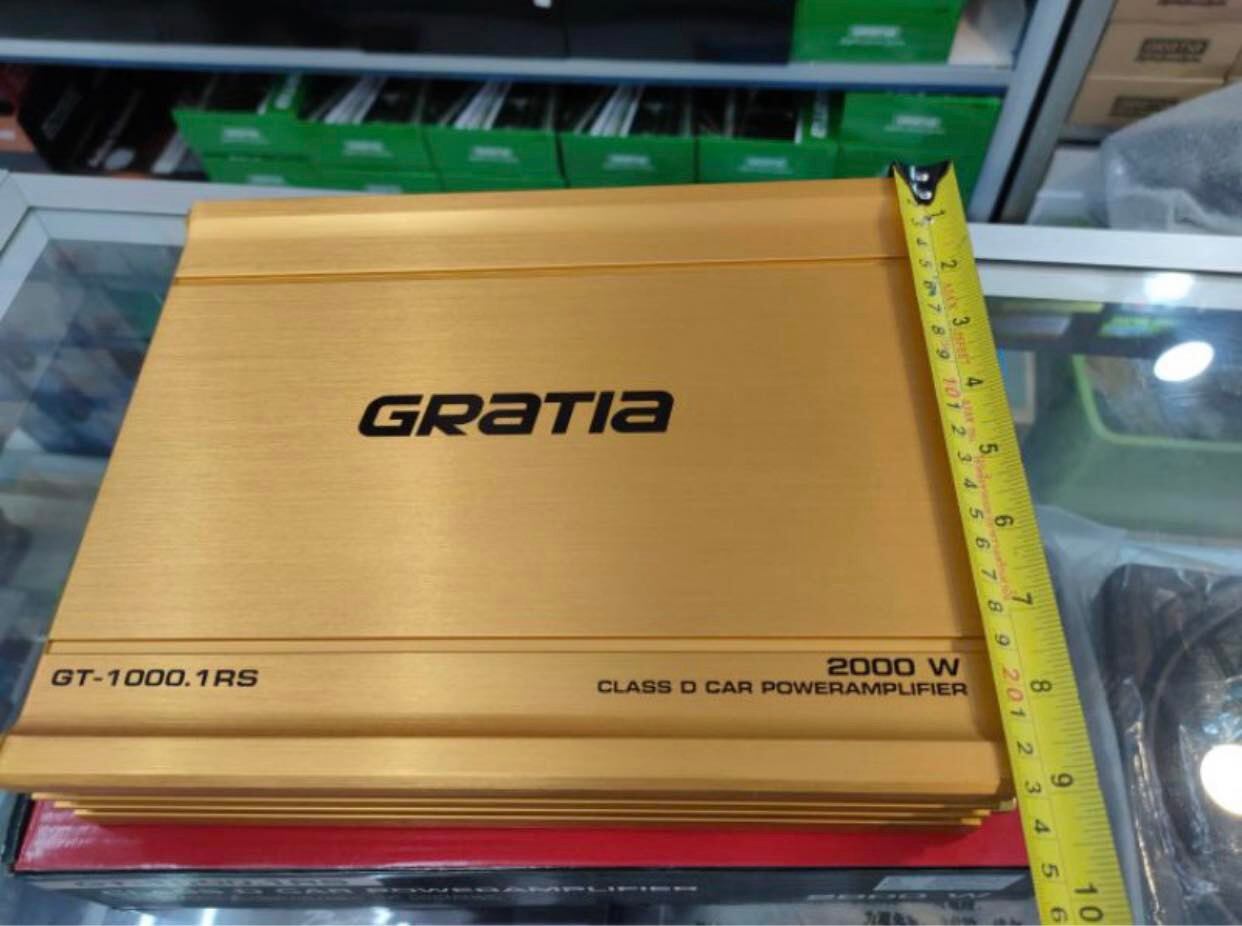 คลาสดี ขับซับ Gratia รุ่น GT-1000.1RS แบรนดัง - Galaxy audio - ThaiPick