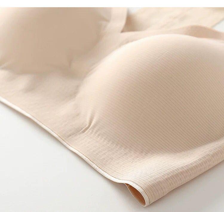 Fashion bra thin section net red beauty back strap no steel ring ...