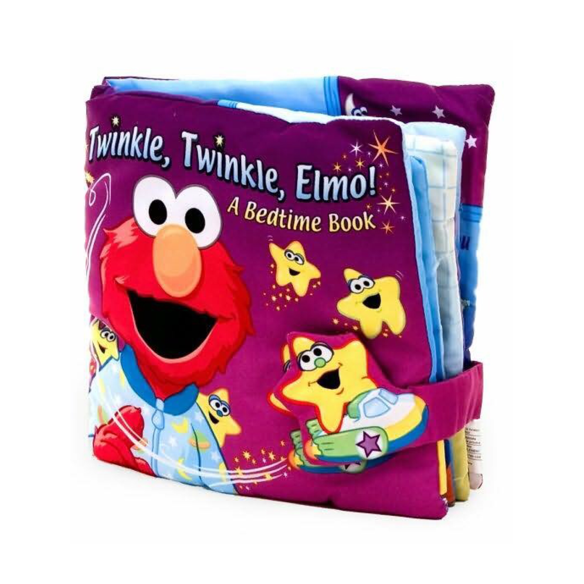 (🔥เก็บโค้ดลด10%) หนังสือผ้ากระตุ้นสายตา รุ่น Twinkle Twinkle Elmo A ...