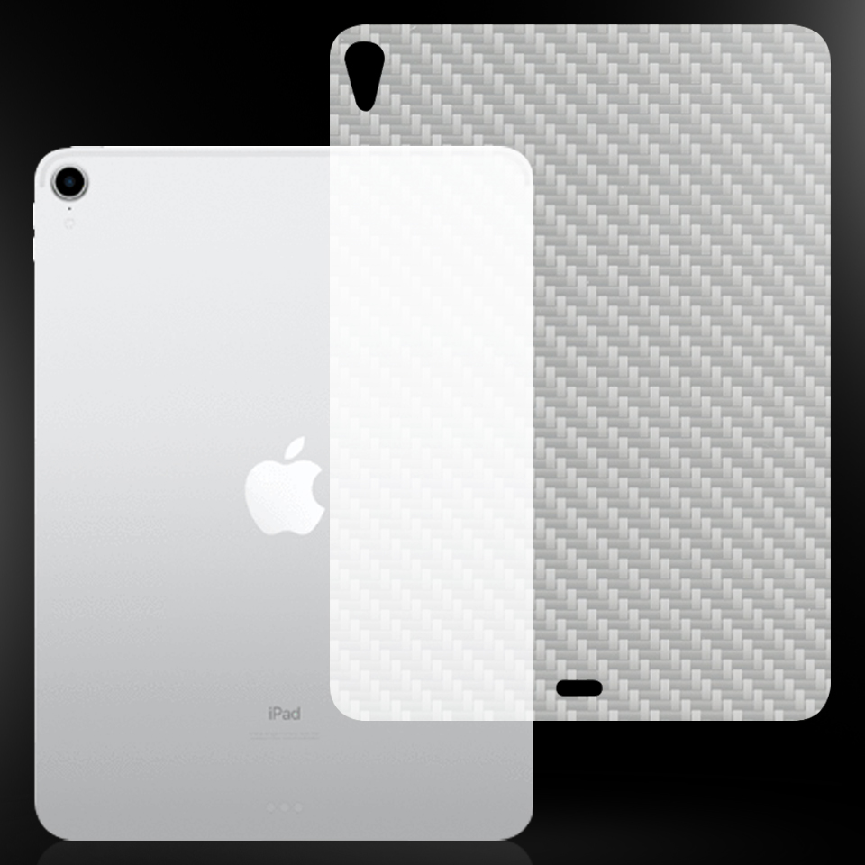 [Popor] ฟิล์มกันรอยหลังเครื่อง ลายเคฟล่า ไอแพด โปร11 (2018) Kevlar Back ...