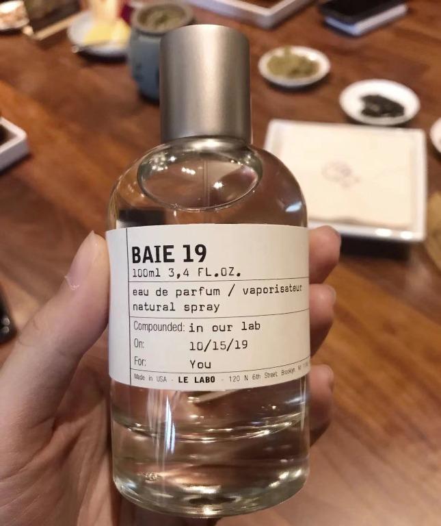 Le Labo Perfume Laboratory Baie No. 19 Bay Perfume 100ml EDP สำหรับ ...