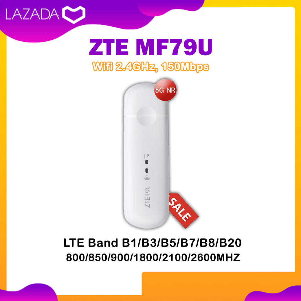 USB Pocket Wi-Fi 3G4G ZTE MF79U แอร์การ์ด ไวไฟพกพา รองรับได้ทุกเครือข่าย ทุกซิม - electronic ...