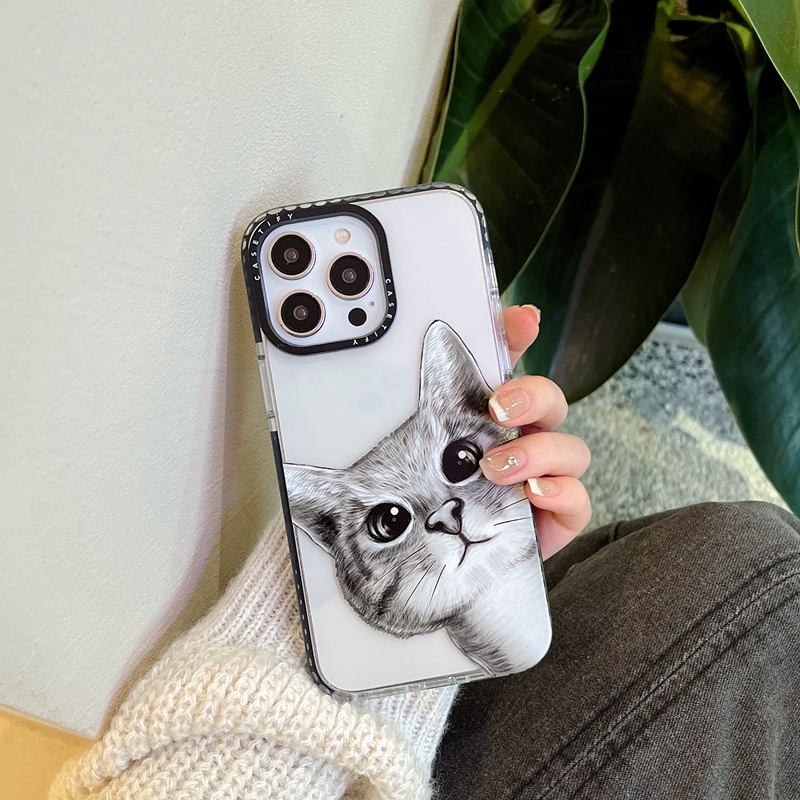 Casetify Peekaboo Cat Case For iPhone 14 Plus 11 12 13 Pro X XS XR ...