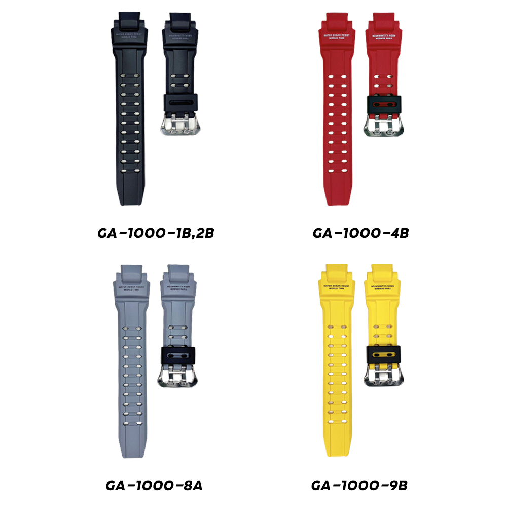 ทดแทน Casio กับ GW-4000/GA-1000/GW-A1000/GW-A1100/G-1400สายนาฬิกาสกรู ...