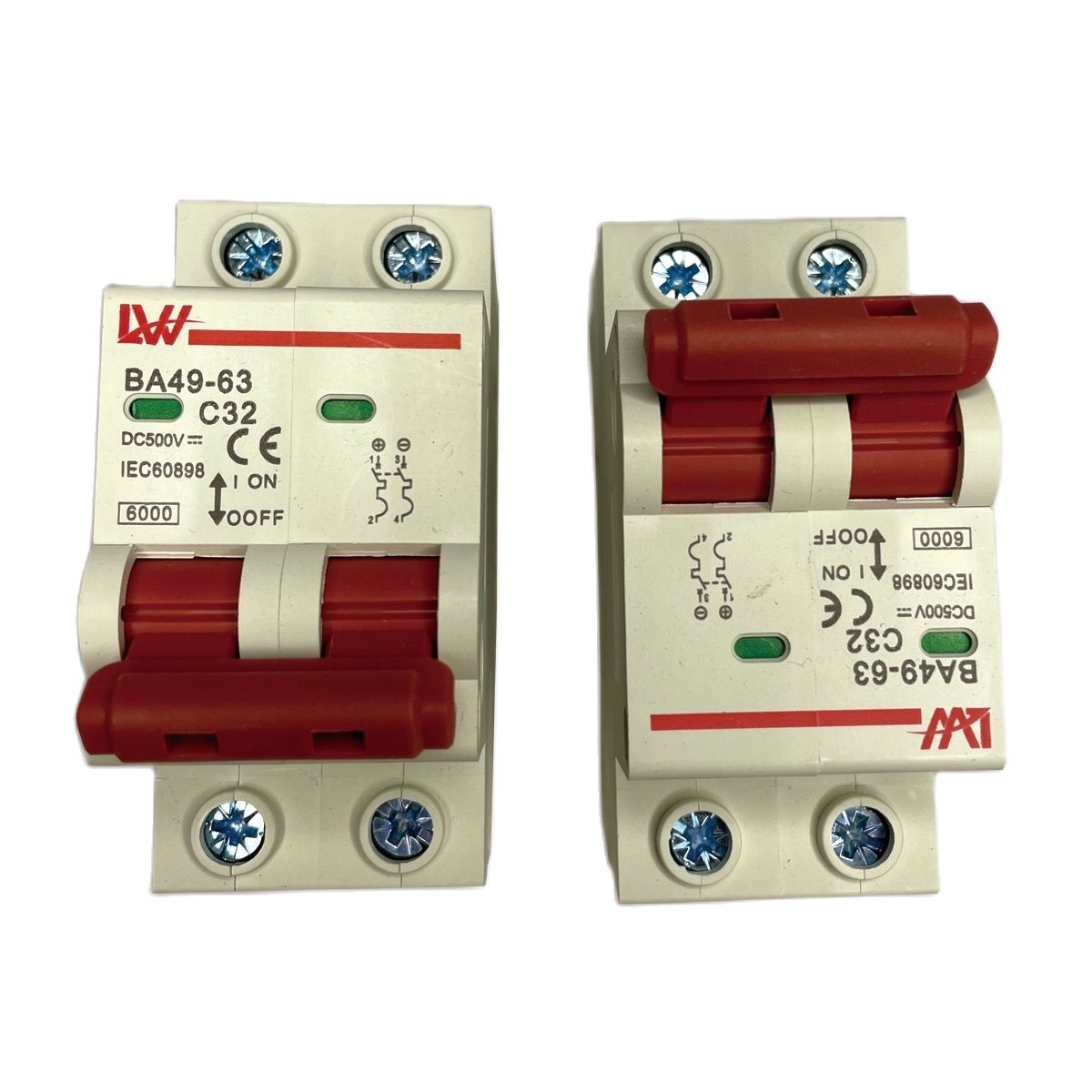 LW Beaker เบรกเกอร์DC 500v 16A/20A/32A/50A/63A/125A สินค้าพร้อมส่งจาก ...