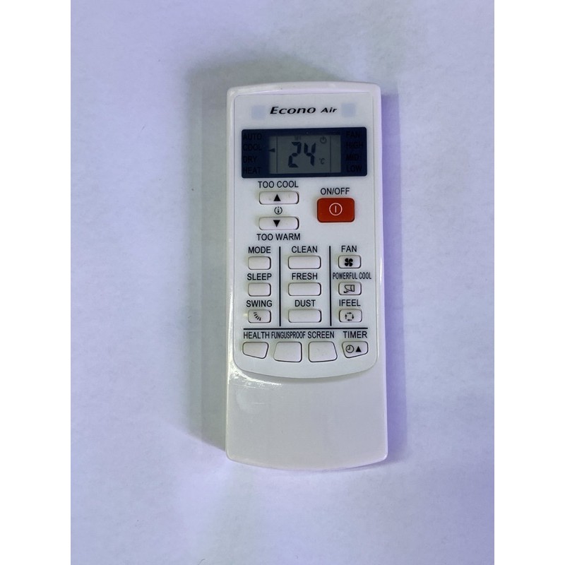 รีโมทแอร์ที่ใช้สำหรับแอร์Econo air | Lazada.co.th