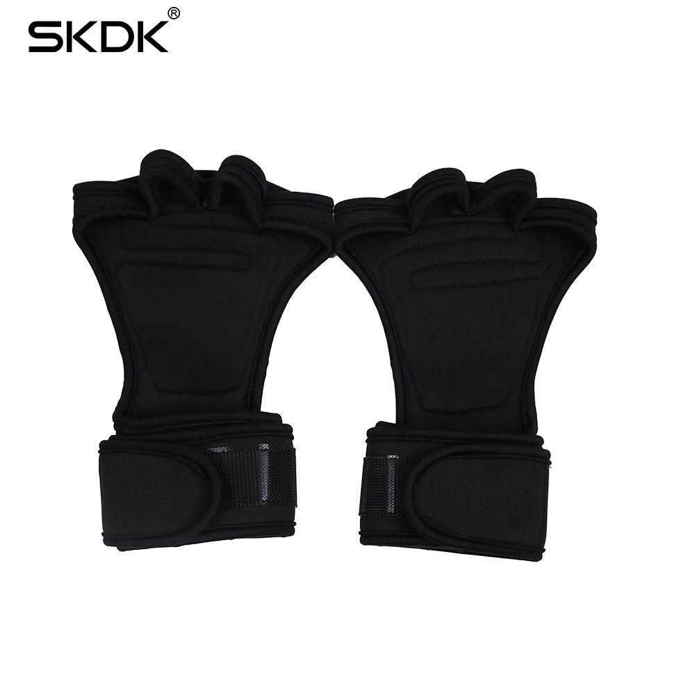 ML ถุงมือ เซพข้อ ถุงมือฟิตเนส SKDK Training Gloves หนังกลับ สแต๊ป หนัง ...