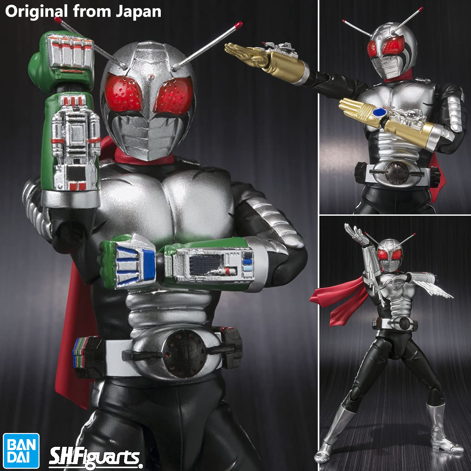Model โมเดล งานแท้ 100% Bandai S.H.Figuarts จาก ไอ้มดแดง Masked Rider ...