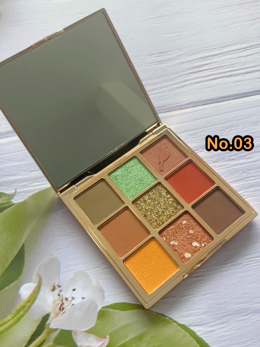 ทาตา Hojo 9Color Eye Shadow Box No.8043โฮโจ พาเลทอายแชโดว์ 9 เฉดสีใน ...