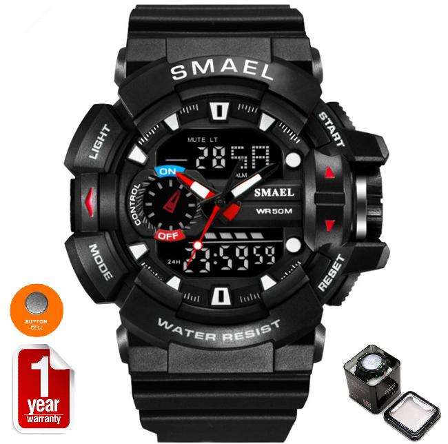 TANOX นาฬิกาข้อมือผู้ชาย(จัดส่งในไทย ของแท้ 100% )Sport Digital LED กัน ...