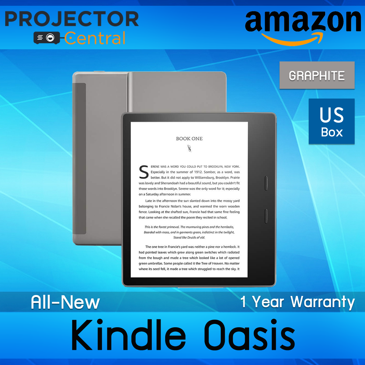 Amazon Kindle Oasis E-reader 2019 , 7 High-Resolution Display (300 ppi ...