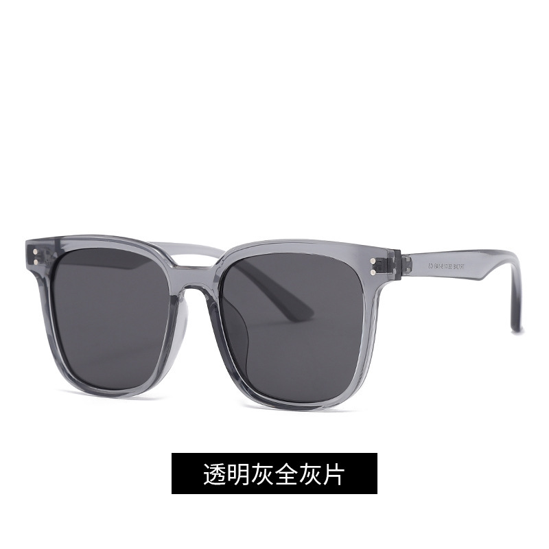 แว่นกันแดดโพลาไรซ์ผู้หญิง 2023 รุ่นใหม่สไตล์เกาหลี TR90 รุ่น GM แว่นตากันแดดสดกรอบใหญ่ป้องกัน ...