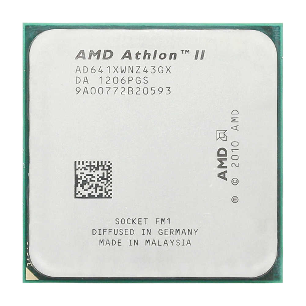 CPU AMD Athlon II X4 641 2.8GHz 4คอ4เทรด Socket FM1 ฟรีซิลิโคน1ซอง - Easy Play Computer - ThaiPick